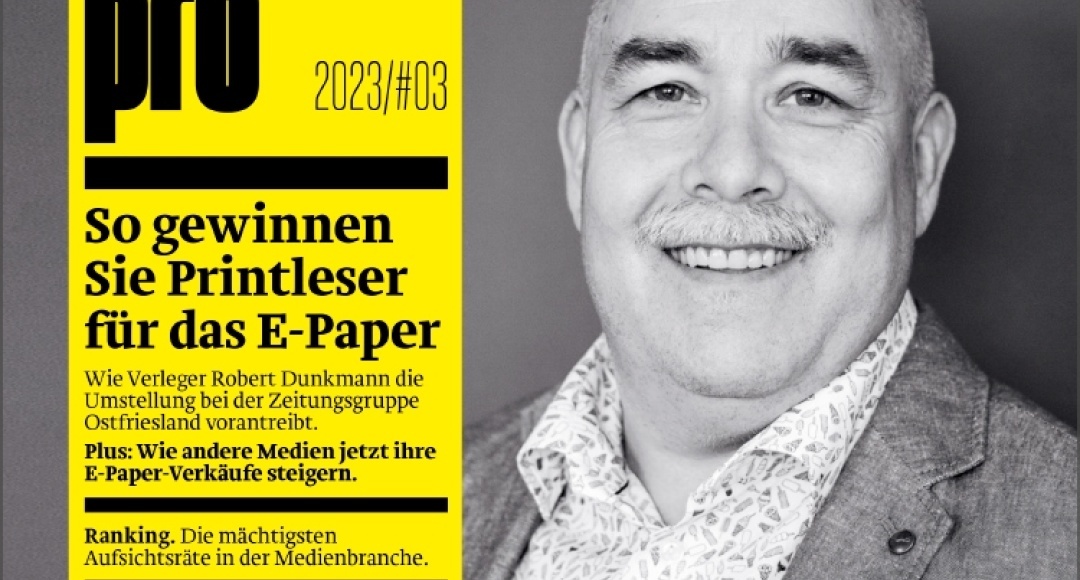 Wie Verleger Robert Dunkmann bei der Zeitungsgruppe Ostfriesland ...